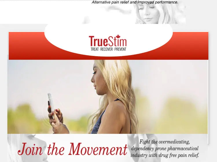 Join the Movement | TrueStim BC Pain Relief Devices
